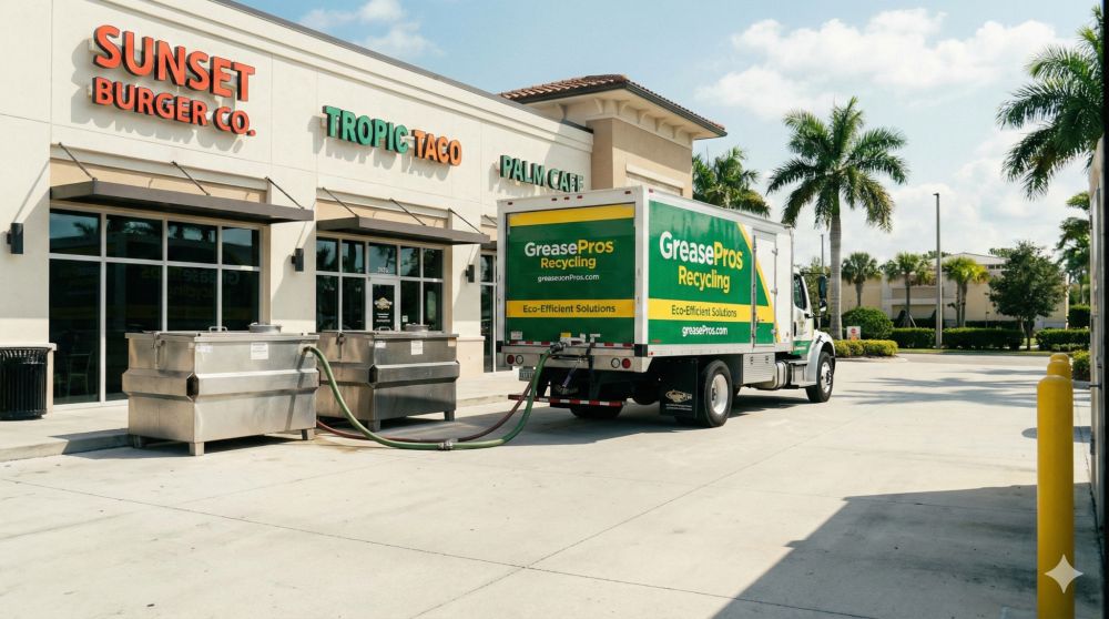 Franchise Restaurant Used Cooking Oil Pickup & Recycling in Florida